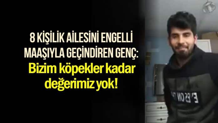 Kaza sonra engelli kalan genç: Köpek kadar değerimiz yok, halimi görün!