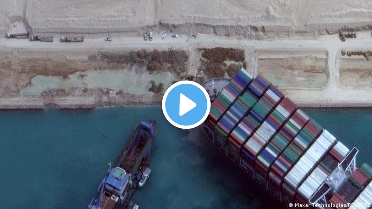 Süveyş Kanalı'nı felç eden Ever Given gemisi kurtarıldı