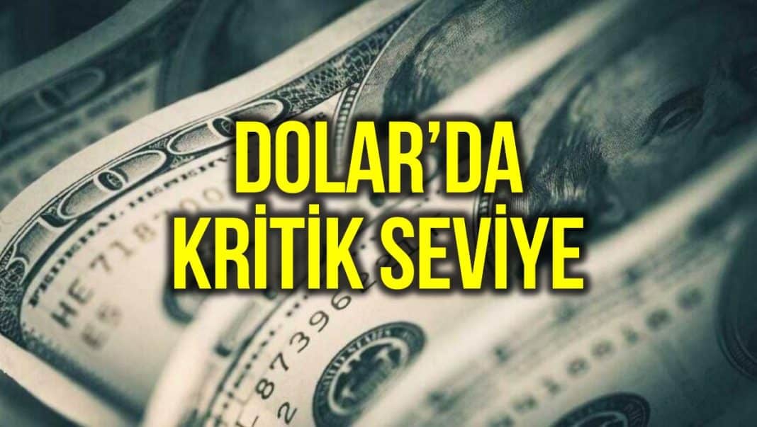 Dolar/TL (USD TRY) yeniden kritik seviyeye yükseldi!