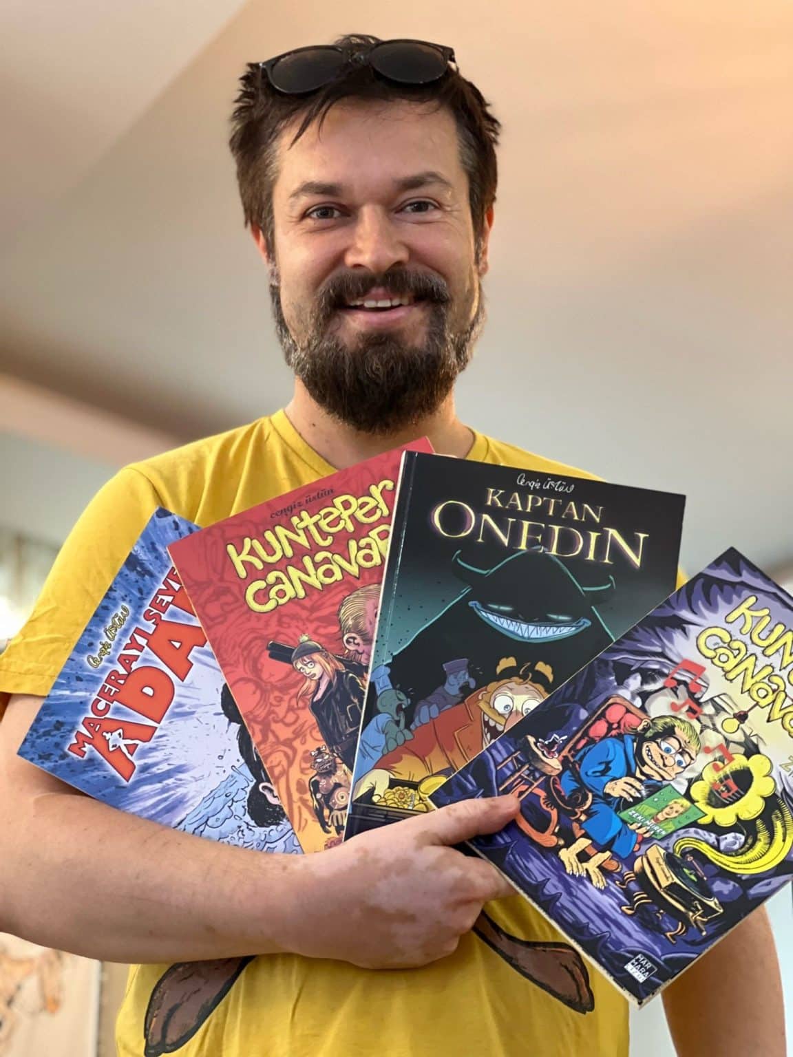 Kunteper Canavarı ve Kaptan Onedın'ın yaratıcısı Cengiz Üstün ile röportaj