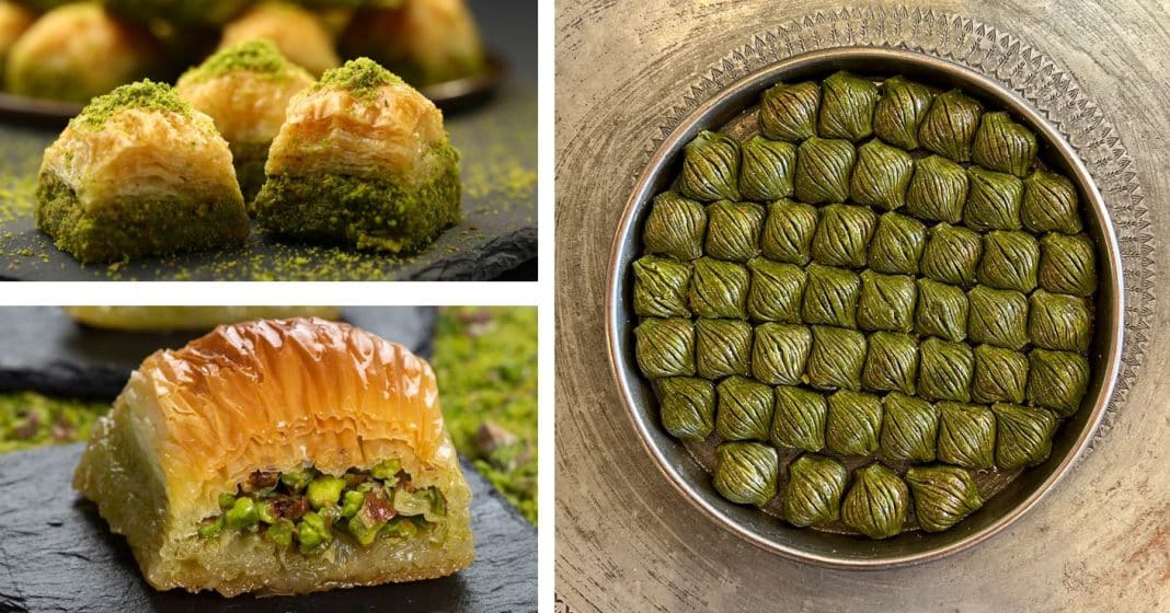 What are the different types of baklava?