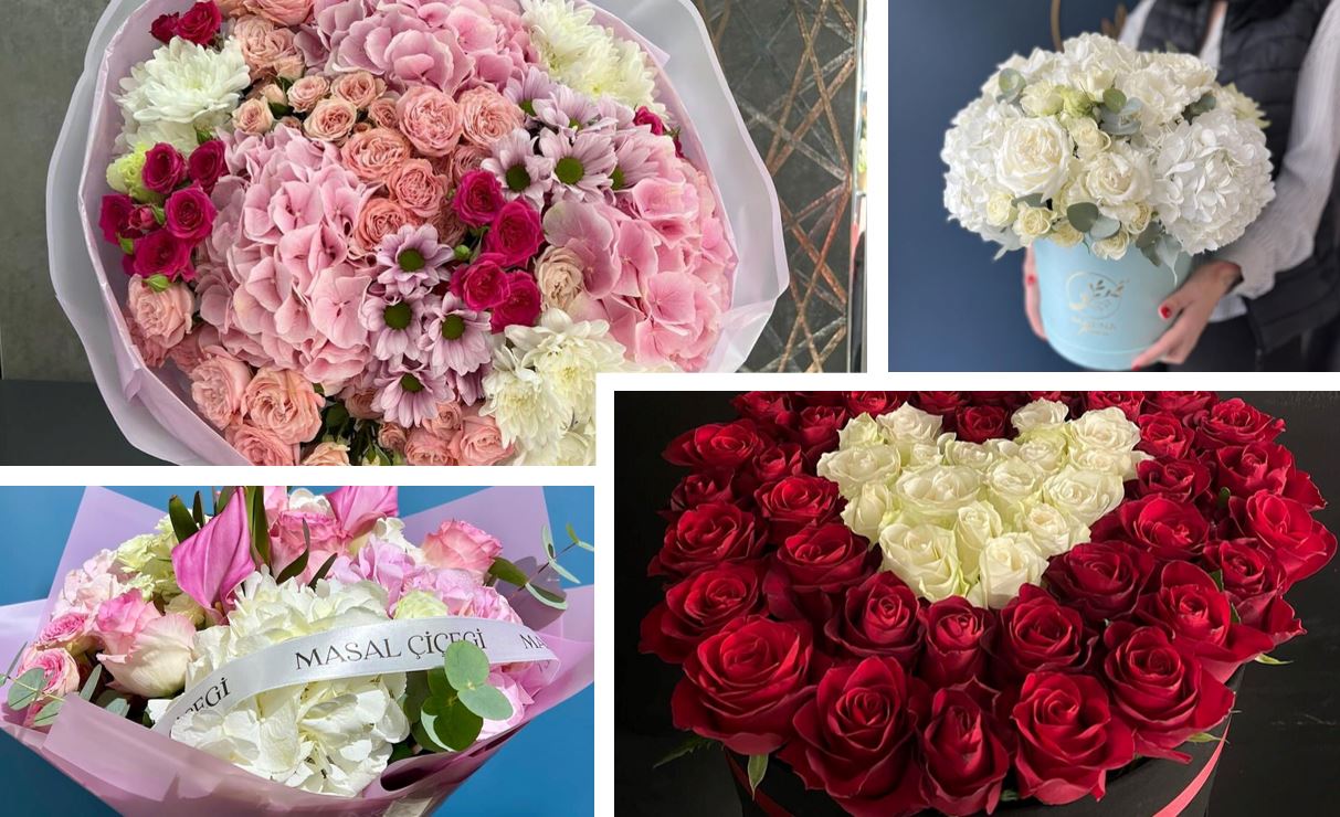 L'effetto di un mazzo di rose sull'umore e sulle emozioni a Istanbul