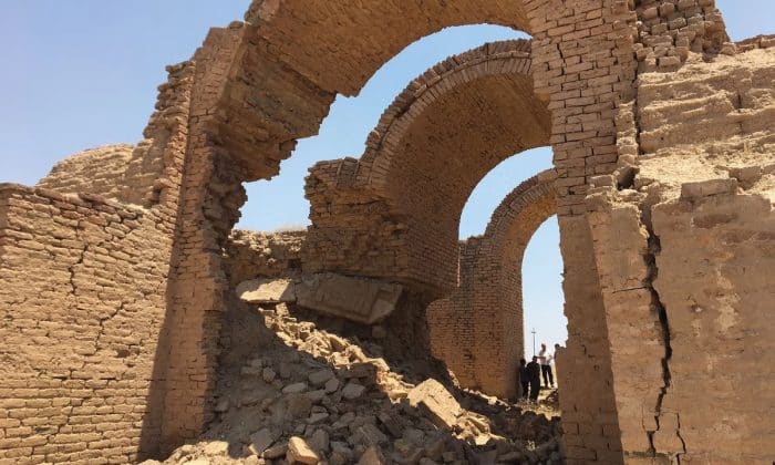 Sular çekilince Asur İmparatorluğu'nun 3400 yıllık kayıp şehri Kemune ...